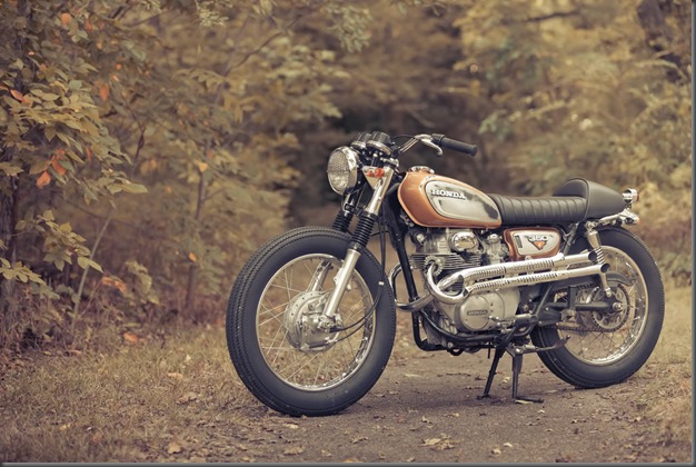 Twowheelsforever: Honda CL350 Cafe Racers